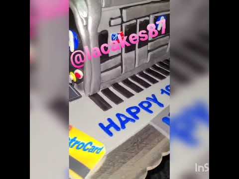 #Fondant #TRAIN #MTA #Cake MTA Subway Train Birthday Cake! - YouTube