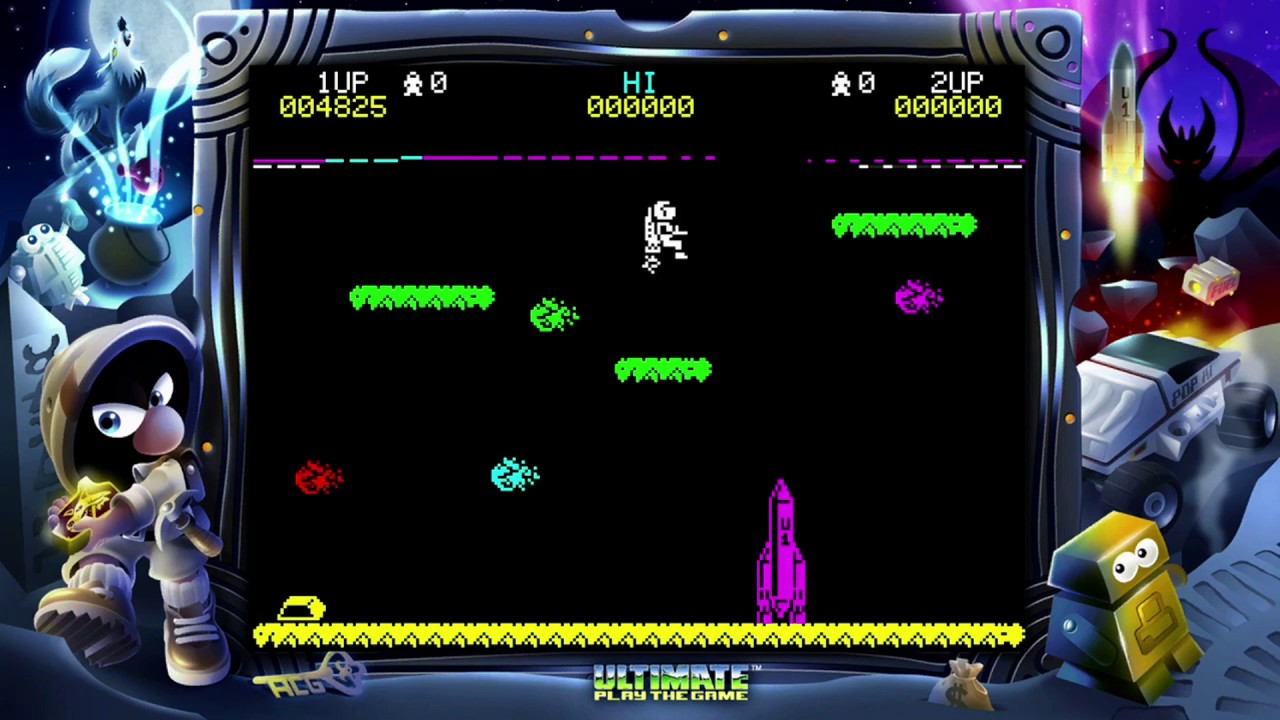 Jet Pac 1983 Game on Xbox One - YouTube