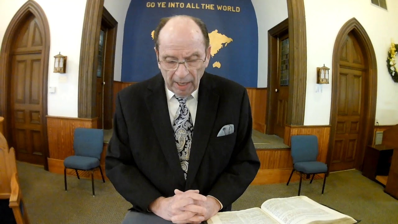 PNBC Sunday Evening Service 4-5-20 I Timothy 2 Dr George Riddell - YouTube