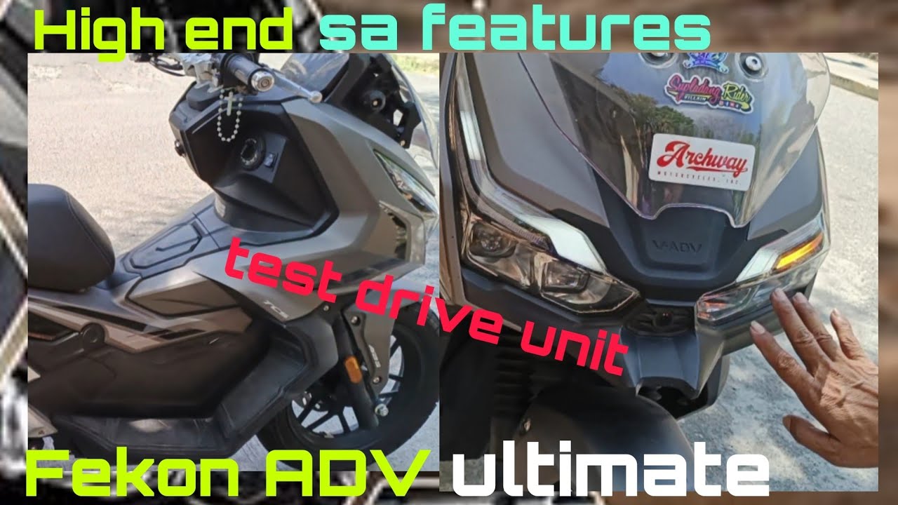 Fekon ADV Ultimate 150 Max scooter test drive unit @byahenifrank1015 ...
