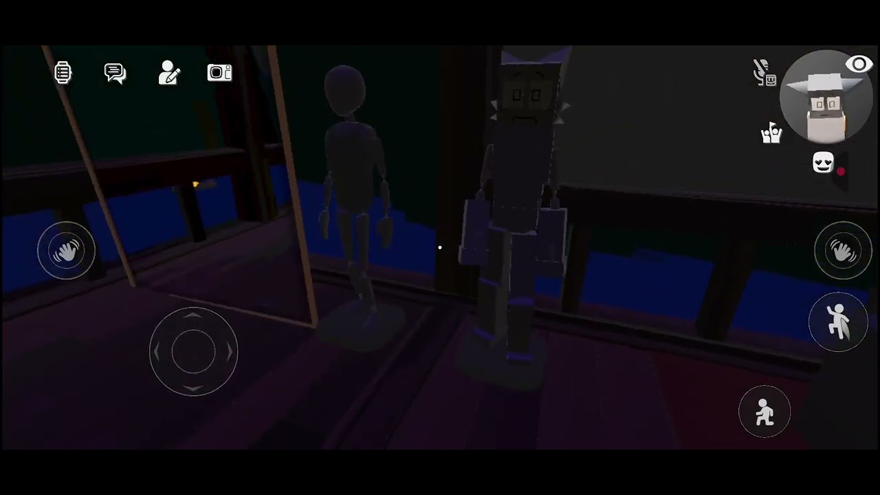 Playing my rec room horror game. - YouTube