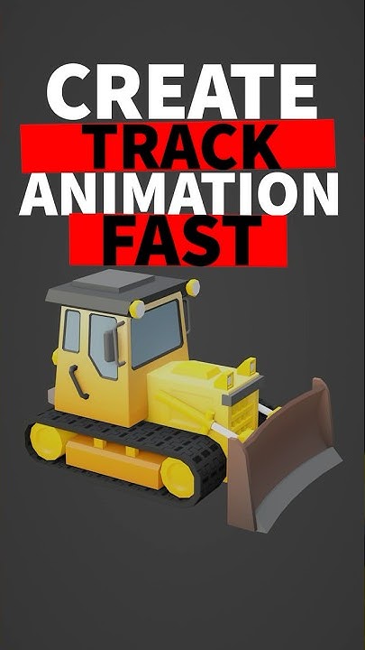 Create a track animation in one minute! - YouTube