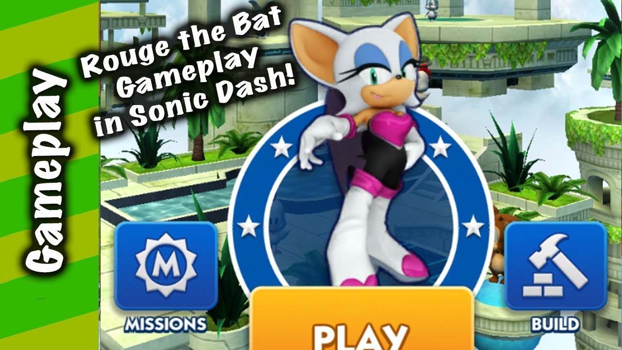 Sonic Dash - Rouge the Bat Gameplay - YouTube