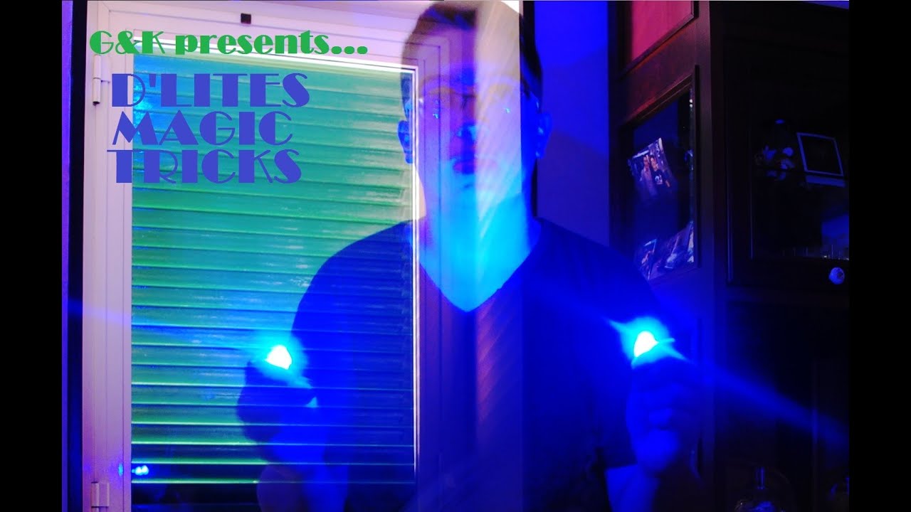 Come costruire un D'lite (led magico) +Magic tricks - YouTube
