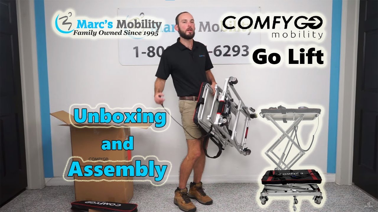 GoLift by ComfyGo Unboxing and Assembly - Portable Lightweight Lift ...