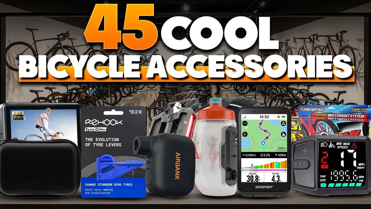 45 Cool Bicycle Gadgets and Accessories on Amazon Under $100 - YouTube