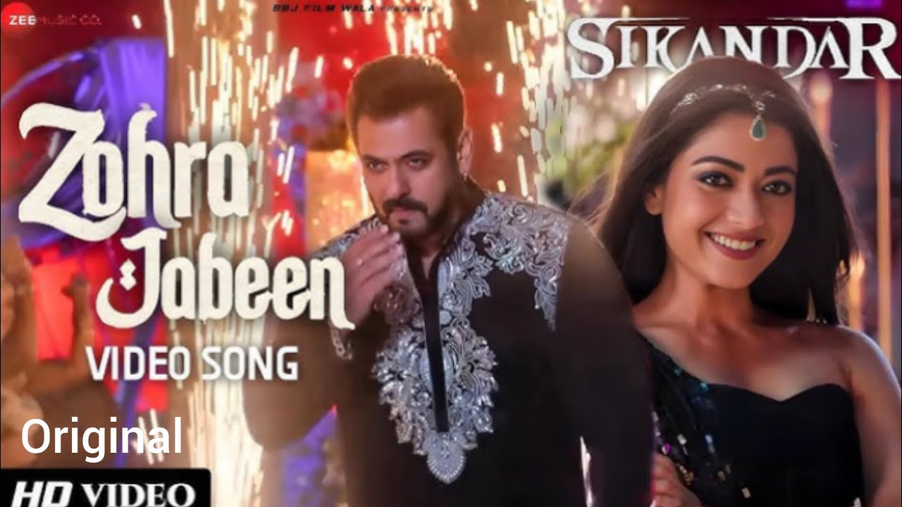 Zohra Jabeen | Full Video | Sikandar Movie | Salman Khan, Rashmika ...