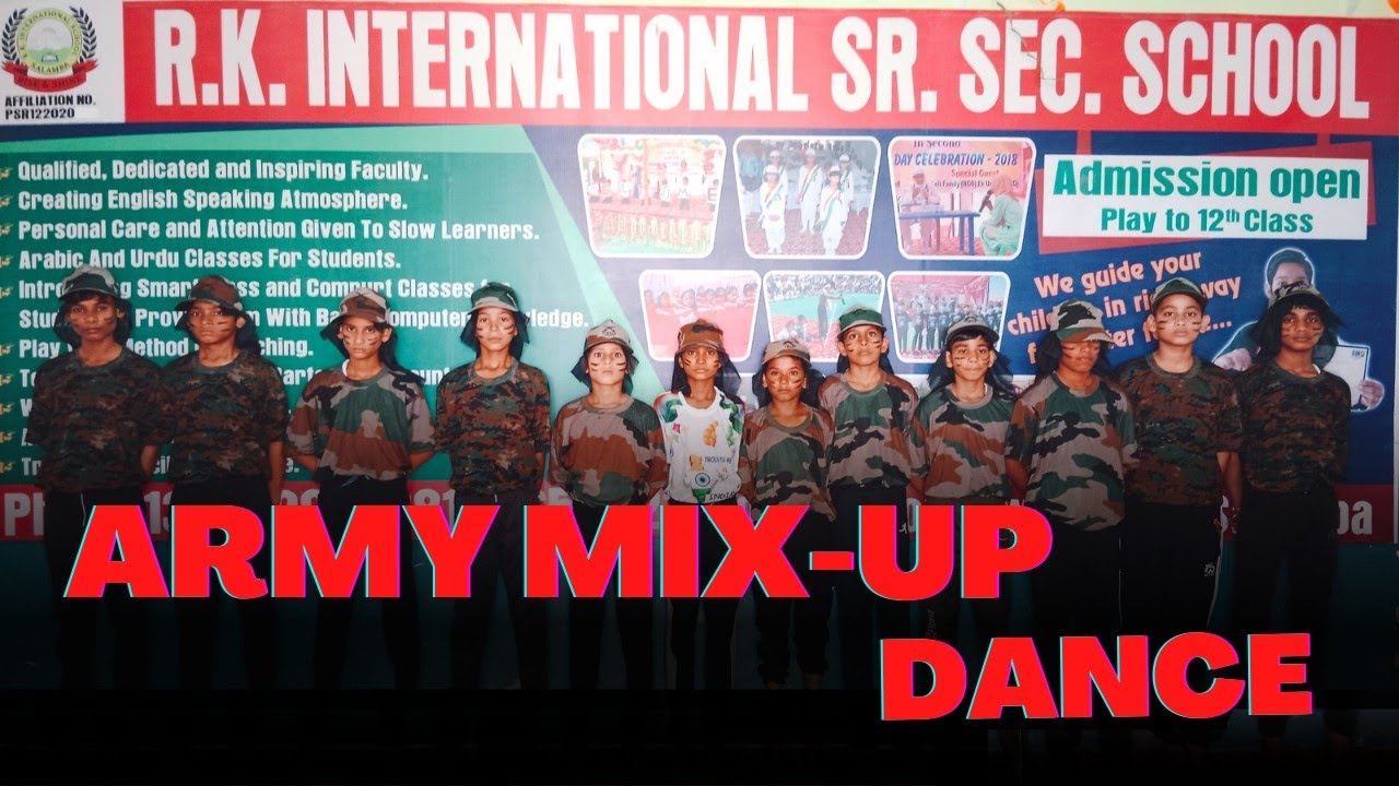 Army Mix-up Dance Performance | 76th Independence Day | R.K ...