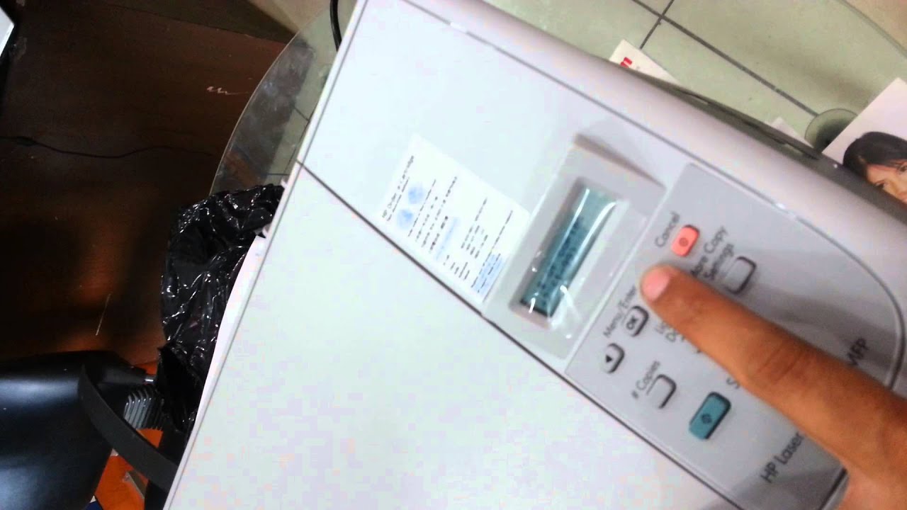 Hp laserjet mfp 1005 unboxing - YouTube