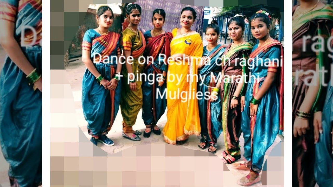 Marathi dance on Reshma ch raghani + pinga by my students - YouTube
