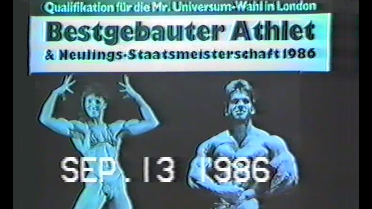 NABBA Austria Best Built Athlete 1986 - Opening - YouTube