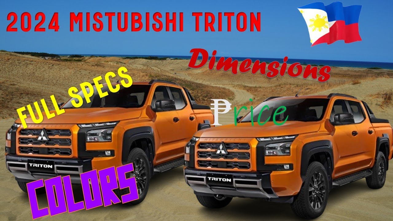2024 MITSUBISHI TRITON | PRICE | DIMESIONS | COLORS | FULL SPECS - BOSS ...
