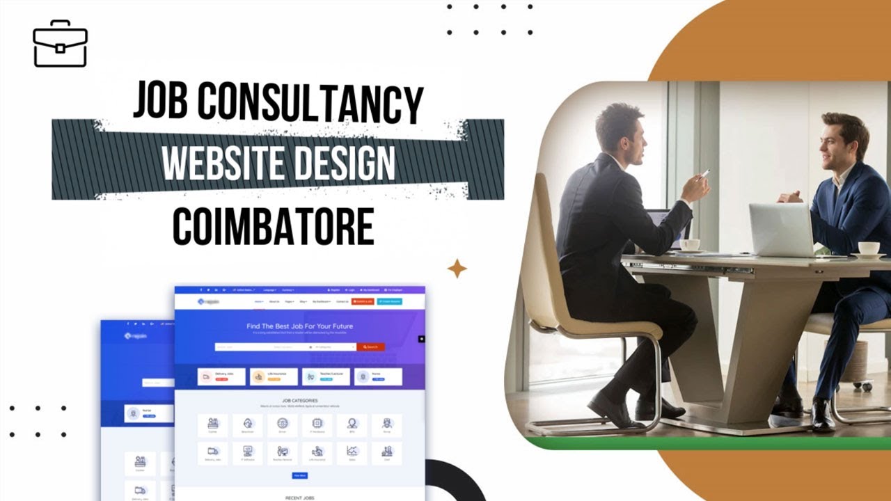 Job Consultancy Website Design Coimbatore - YouTube