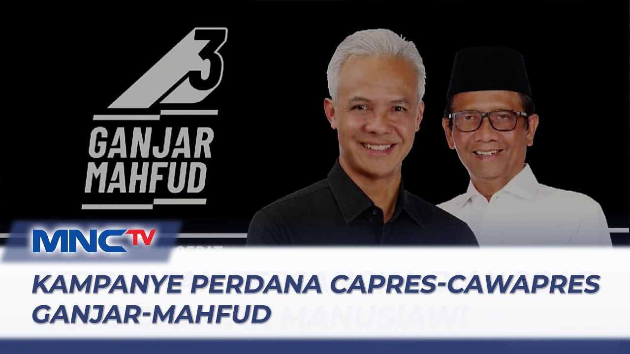 Peluncuran Logo Kampanye Ganjar-Mahfud - LIS 28/11 - YouTube