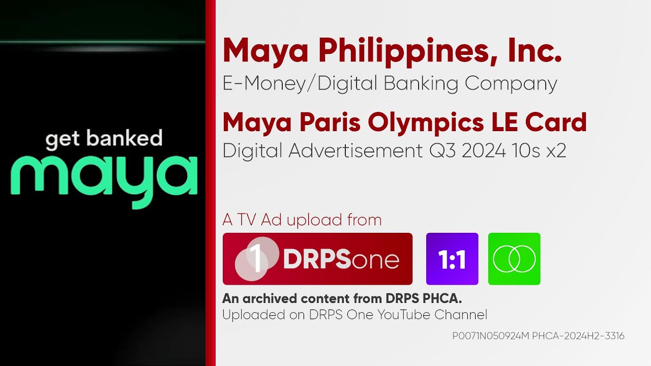 Maya 2024 Paris Olympics Limited Edition Visa Card Digital Ad Q3 2024 ...