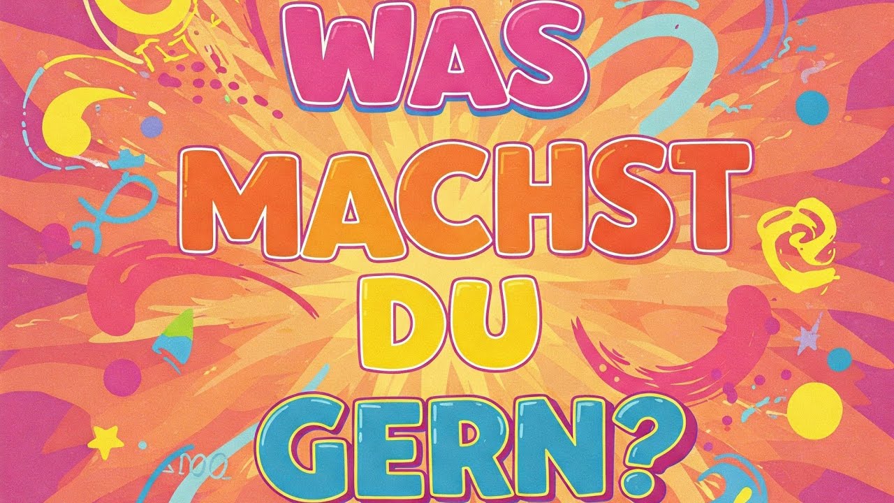 Was machst du gern? (Neyi severek yaparsın?) - YouTube
