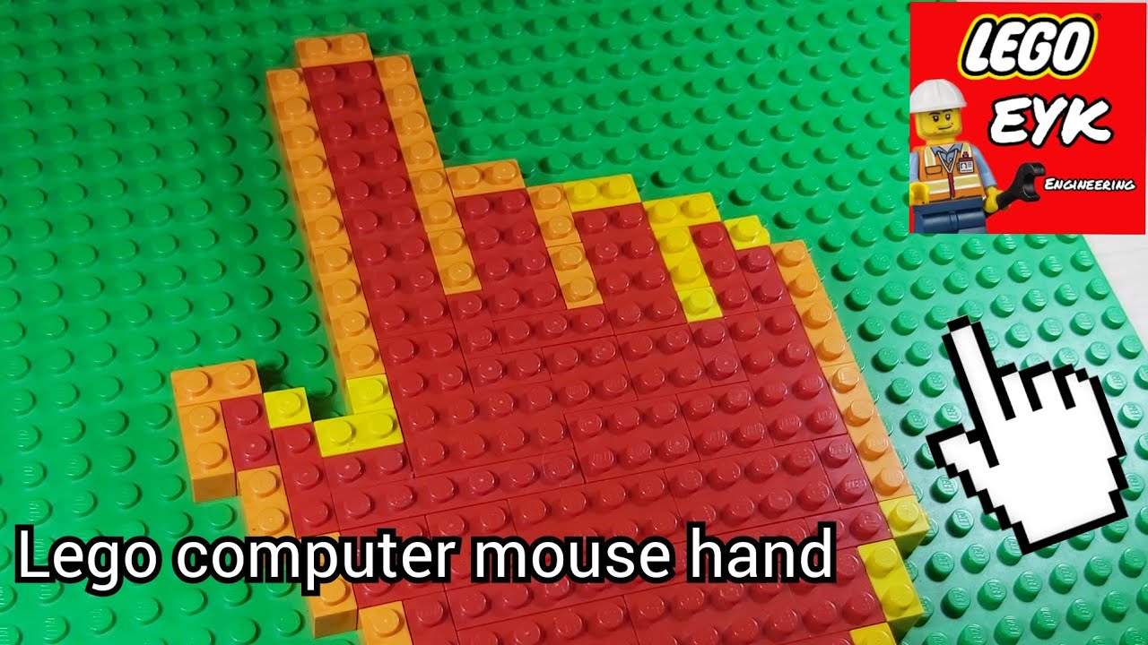LEGO- computer mouse hand making-Easy MOC "How To" - YouTube