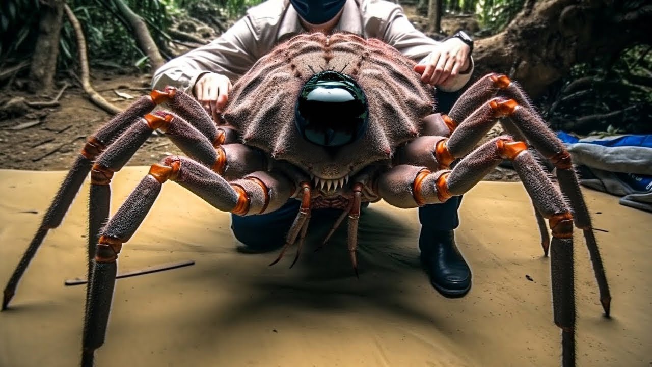 Rarest Spider in The World in Action - YouTube