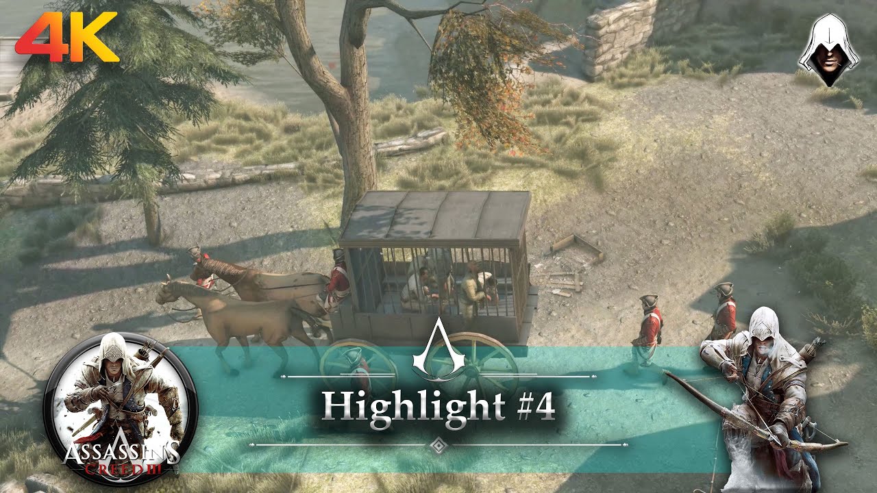Assassin's Creed III (2012): Game Highlights #4 - Confuse The Enemy ...
