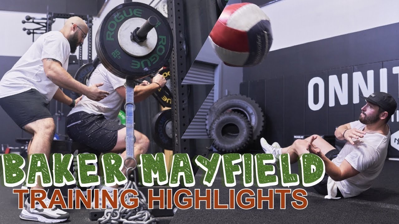 BAKER MAYFIELD 2020 OFF-SEASON WORKOUT (part 3) - YouTube