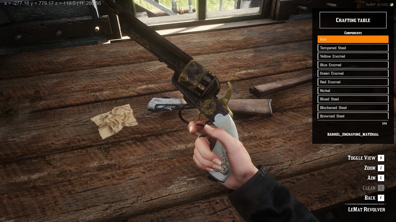 RedM Dash Weapon Component Customization Script Resource - YouTube