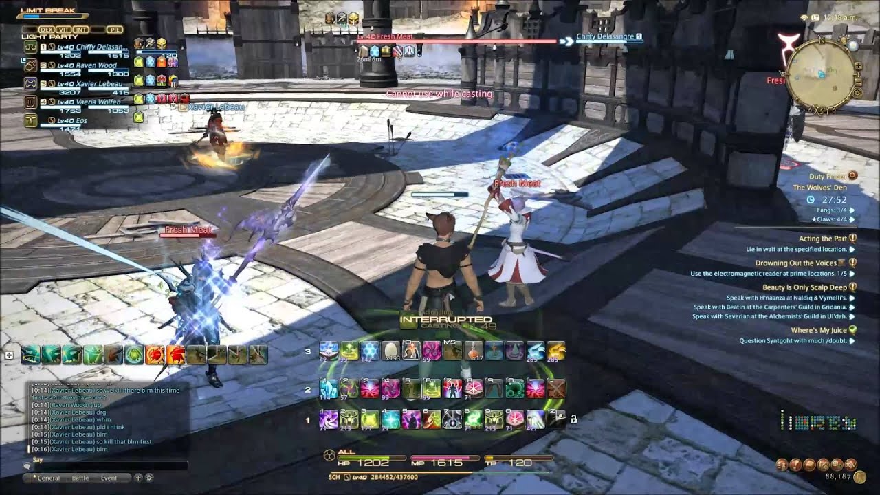 Final Fantasy 14 Arena PVP Scholar - YouTube