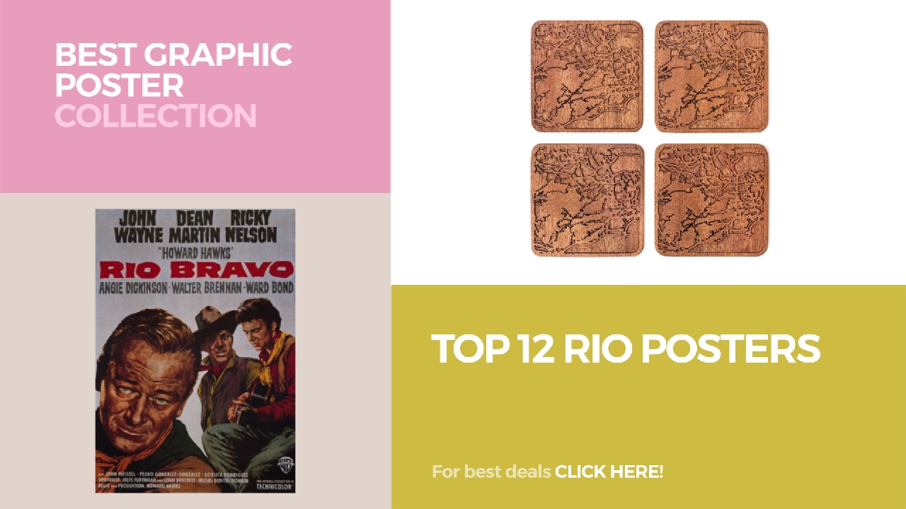 Top 12 Rio Posters // Best Graphic Poster Collection - YouTube