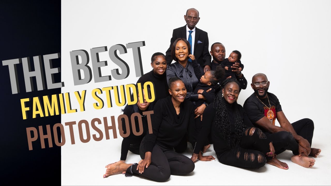 The Best Family Studio Photoshoot - YouTube