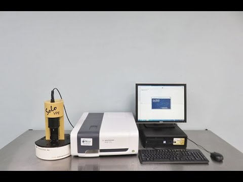 Agilent Cary 60 UV VIS Spectrophotometer for Sale - YouTube