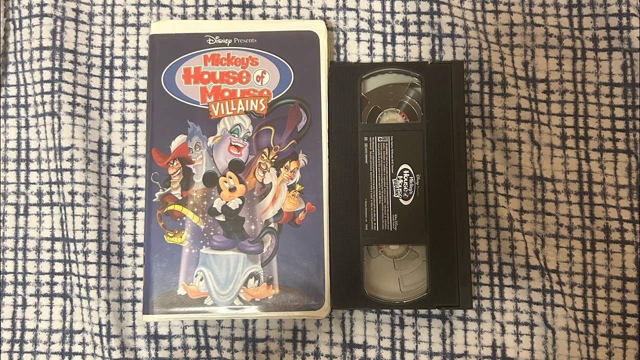 Opening To Mickey’s House Of Villains 2002 VHS (Halloween Edition ...