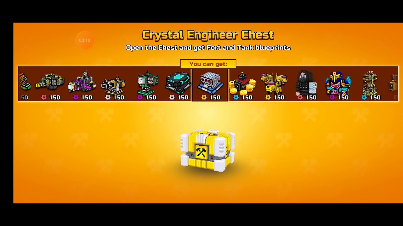 Opening a Crystal Engineer Chest ! - Pixel Gun 3D - PG3D - YouTube