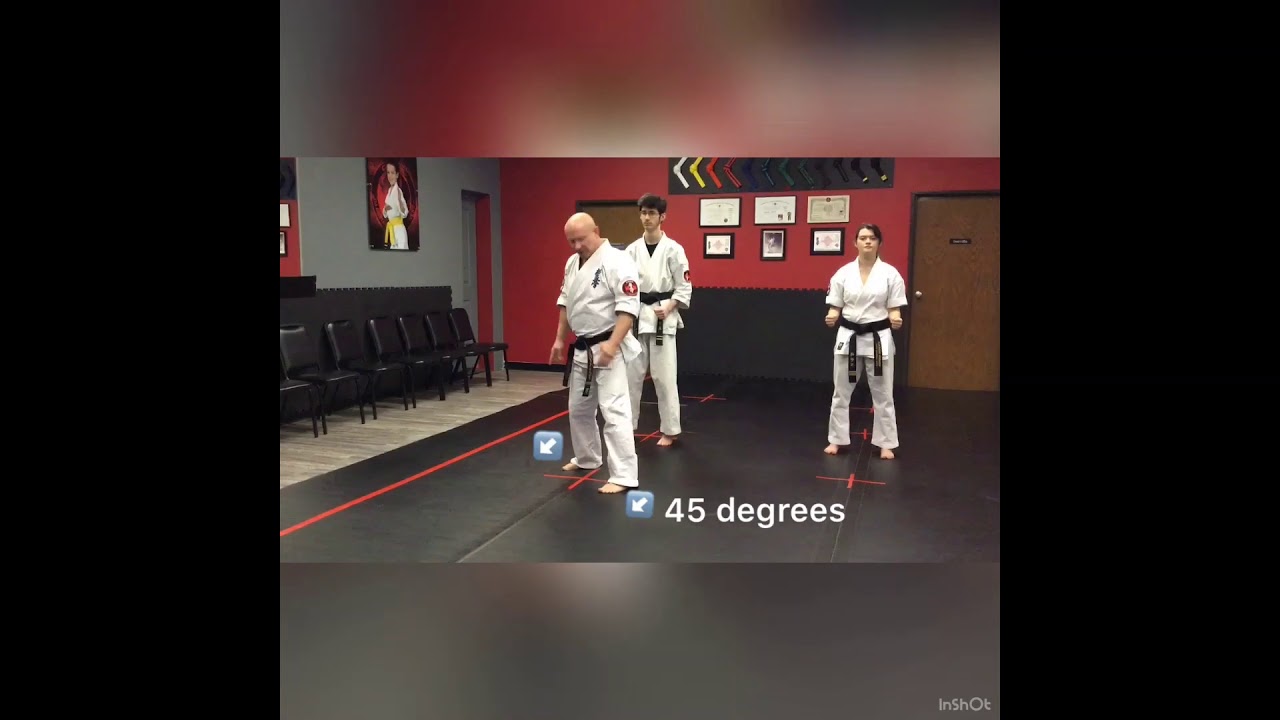 Fighting Stance: Kumite Dachi - YouTube