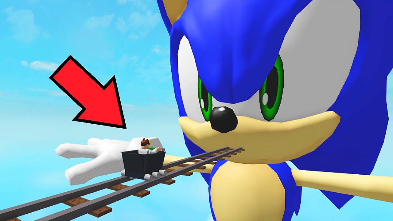 CART RIDE INTO SONIC! Roblox - YouTube