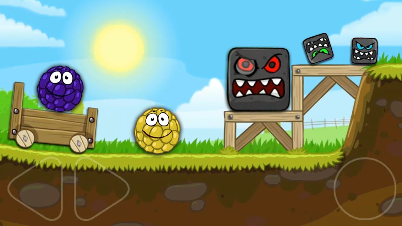 RED BALL 4 - "DUEL WALKTHROUGH" with Golden Berry & BlueBerry Ball in ...