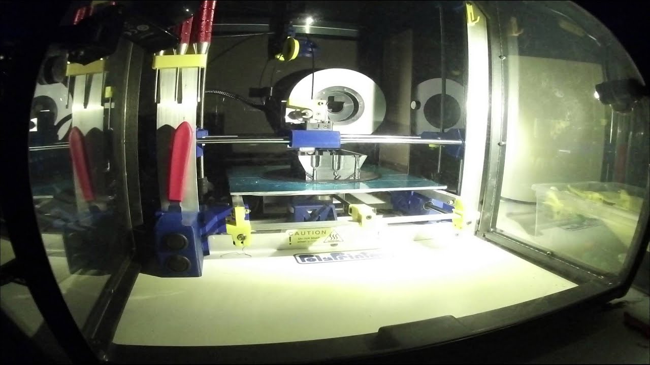 Time Lapse 3D PolyPrinter - YouTube