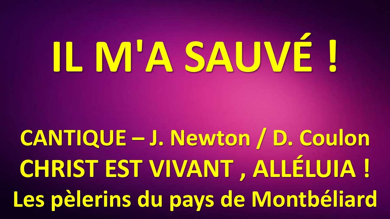 #6 IL M'A SAUVÉ ! John Newton - Daniel Coulon Playlist CHRIST EST ...