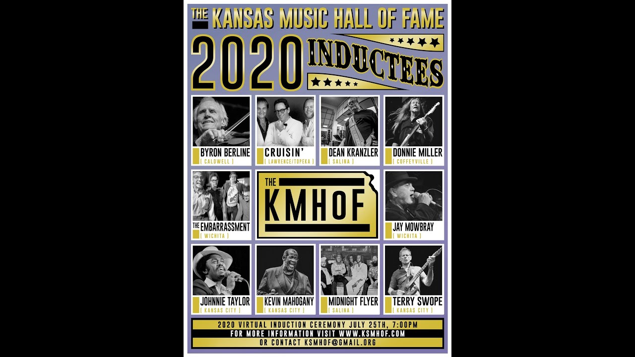 2020 Kansas Music Hall of Fame Virtual Induction Ceremony - YouTube