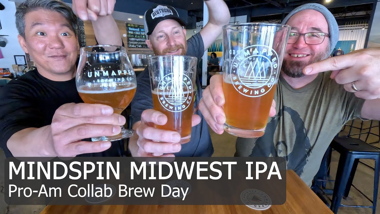 Mindspin Midwest IPA | Pro-Am Collaboration Brew Day! - YouTube