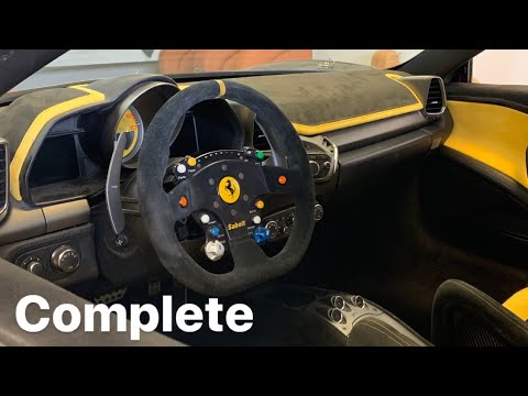 CUSTOM interior on Goonzquad Ferrari 458 (Part 5) - YouTube