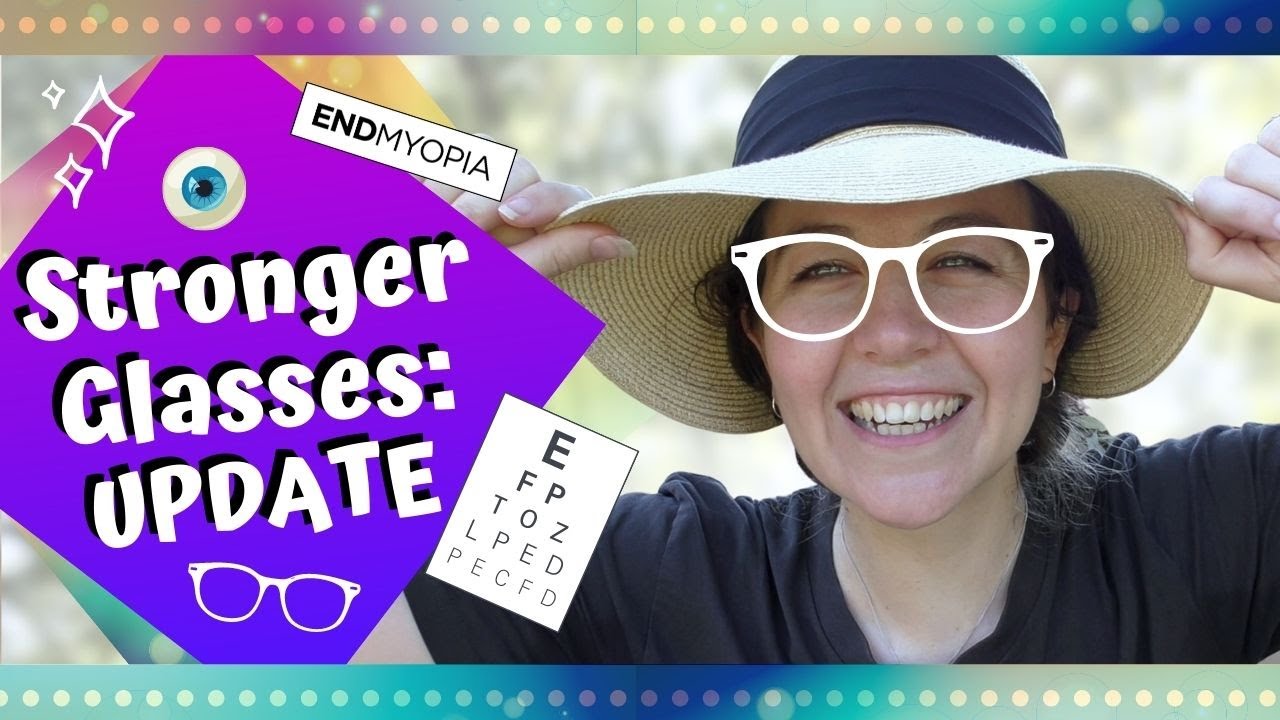 HOW MY NEW STRONGER GLASSES ARE GOING! EndMYopia Progress Update ...