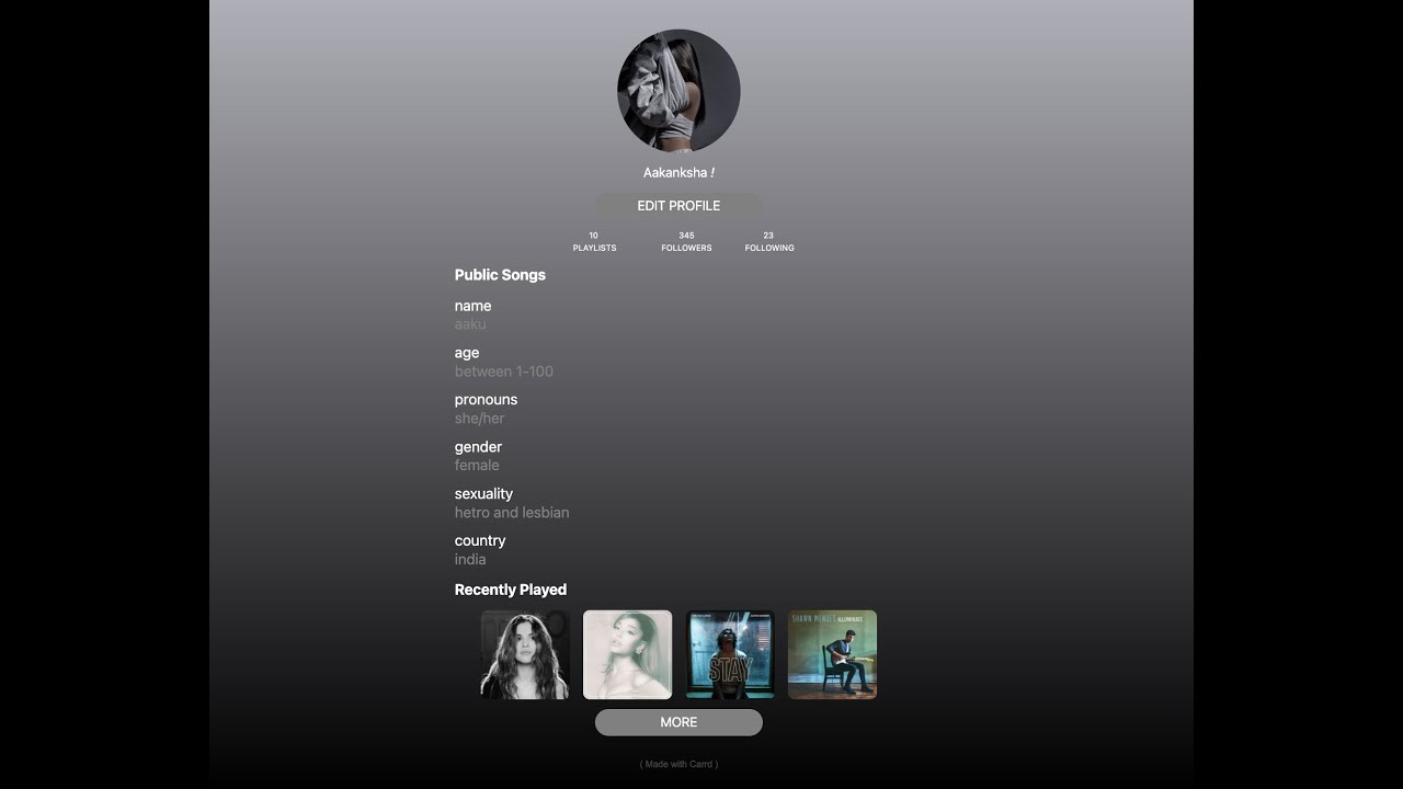 Spotify Themed Carrd Tutorial - YouTube