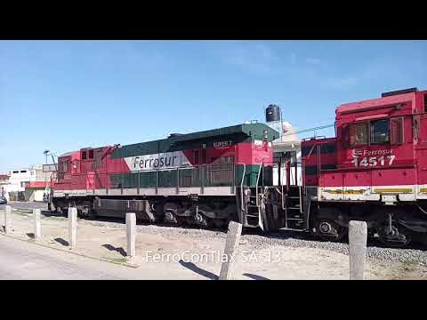 Tren Ferrosur con 3 locomotoras DC´s. - YouTube