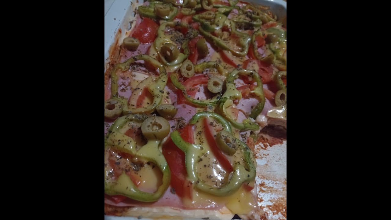 Como fazer um lanche de forno simples, fácil, rápido e econômico - YouTube