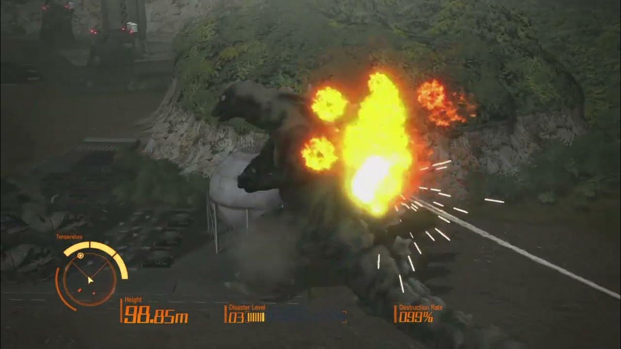 GODZILLA PS4: Godzilla (1964) vs King Ghidorah Gameplay - YouTube