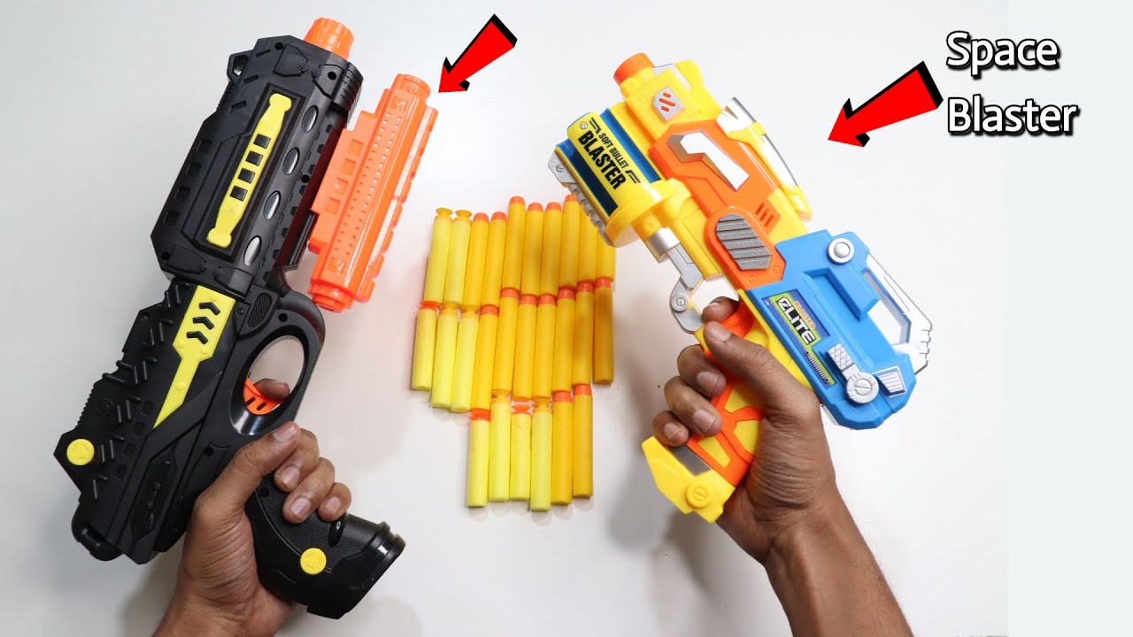 Best Toy Gun Unboxing & Testing - Space Blaster & 2 in 1 Toy Gun ...