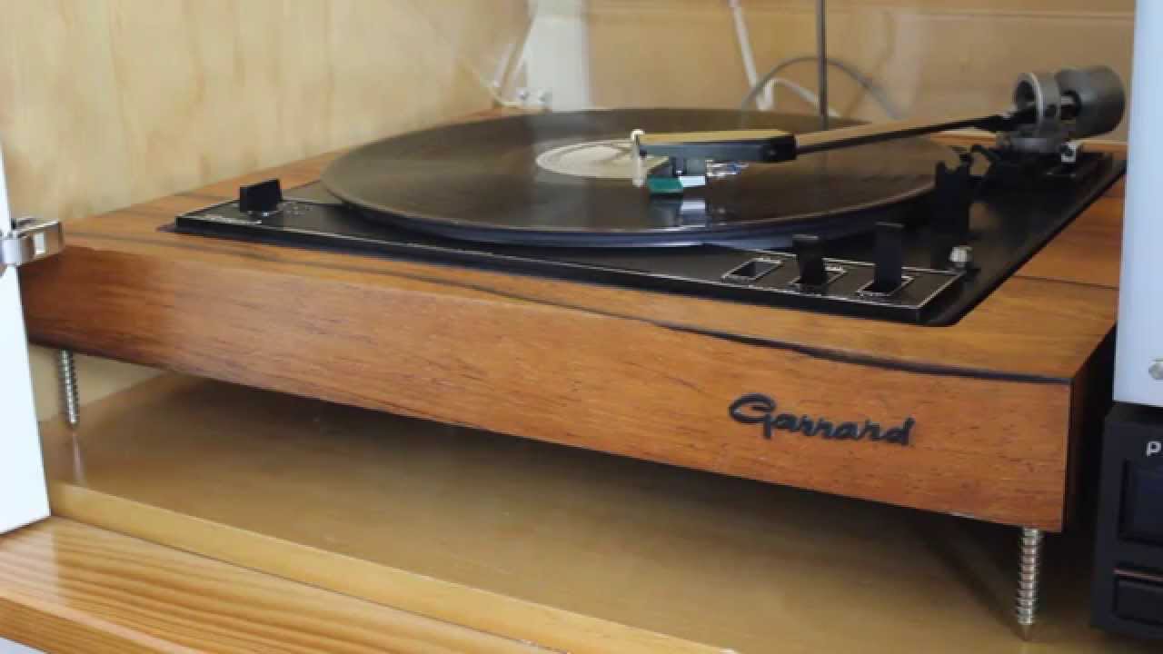 Garrard Synchro-lab 72b modified - YouTube