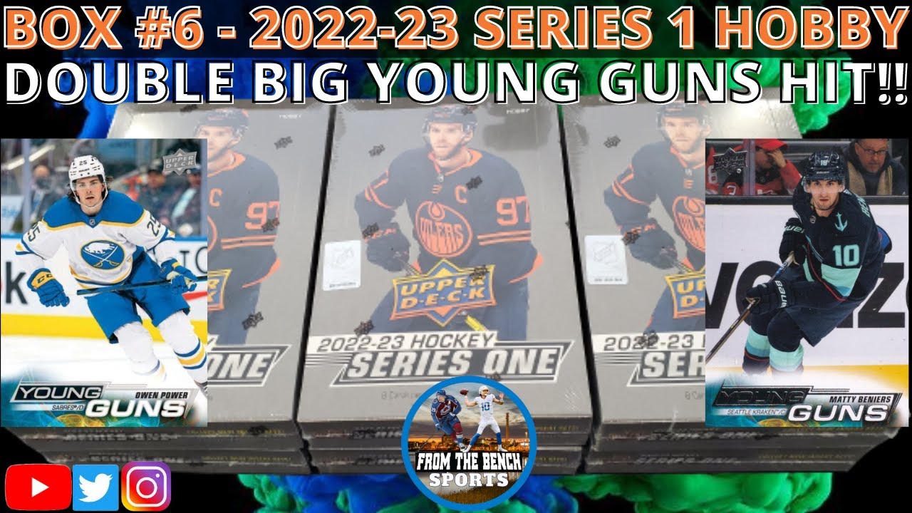My BIGGEST box of 2022-23 Series 1 Hockey yet - YouTube
