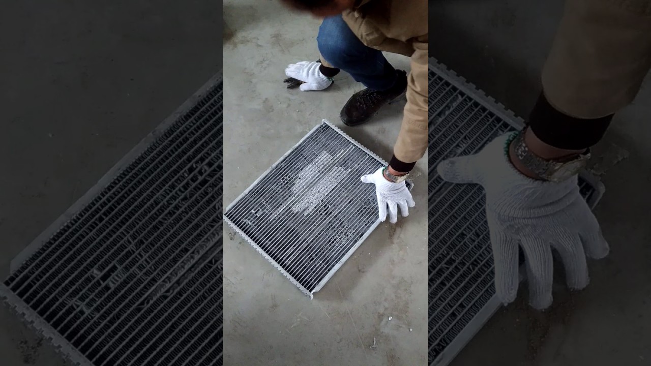 ALUMINUM RADIATOR BRAZING FURNACE 8 - YouTube