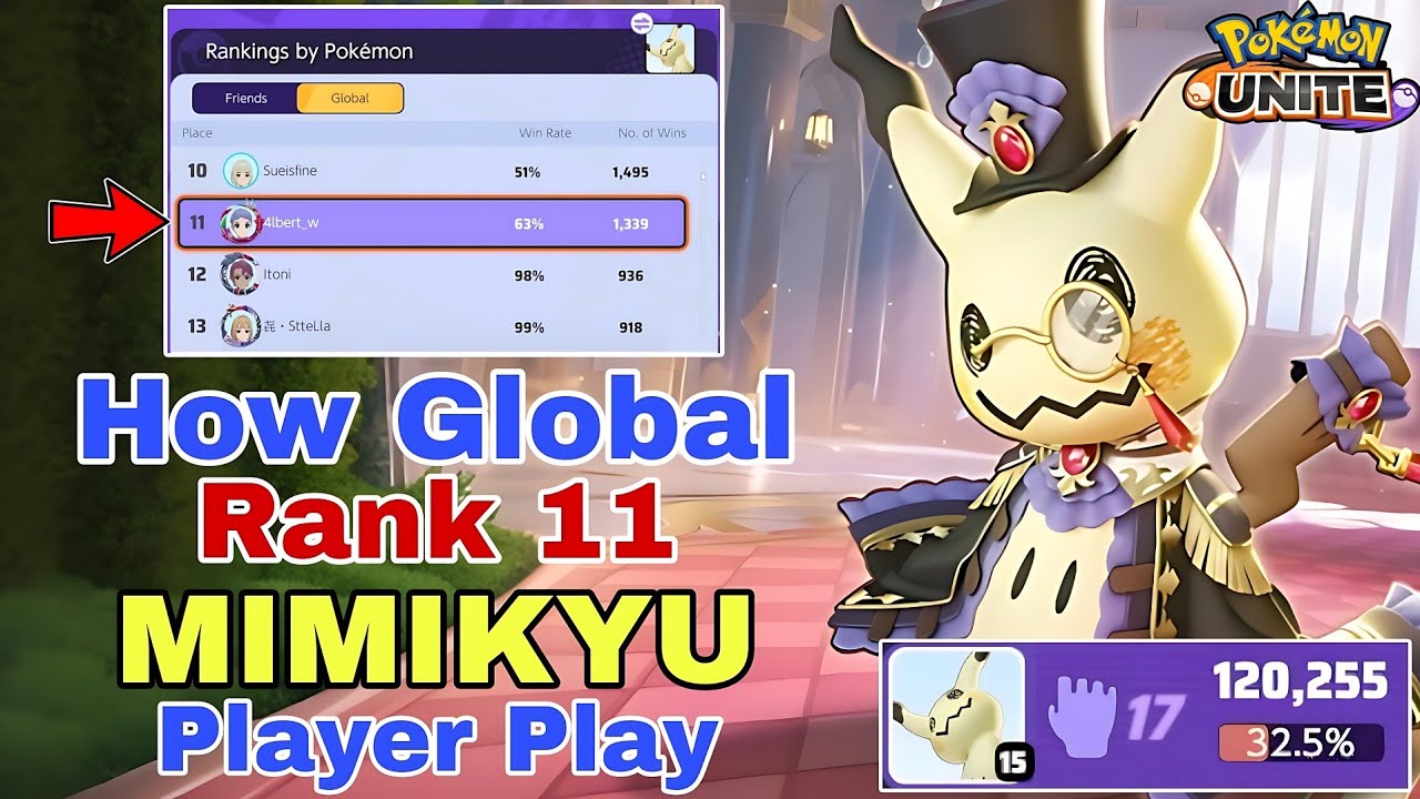 How Global Rank 11 MIMIKYU Player Play SHADOW CLAW MIMIKYU | Pokemon ...