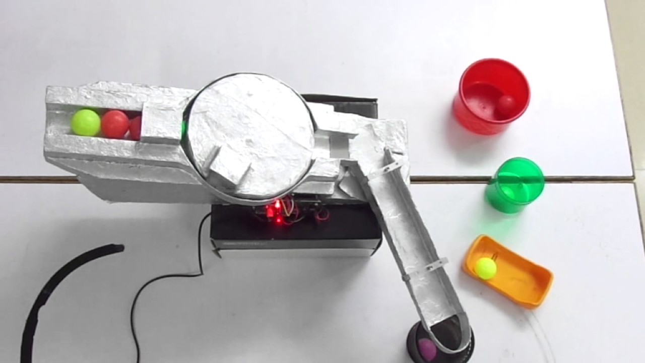 color ball sorter - YouTube